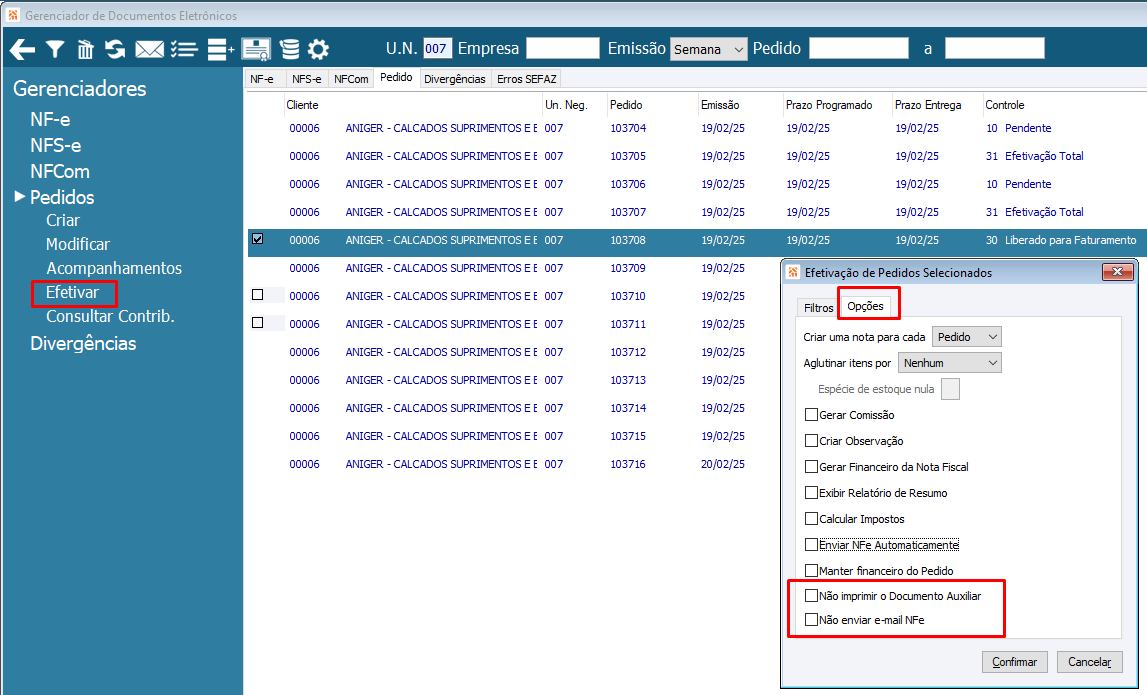 FA - Como Fazer - Imprimir e enviar e-mail - CIGAM WIKI