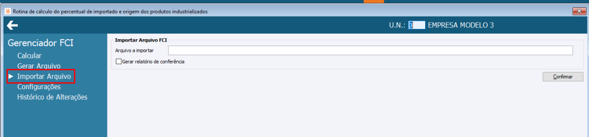 LF - Como Fazer - Gerenciador FCI - CIGAM WIKI